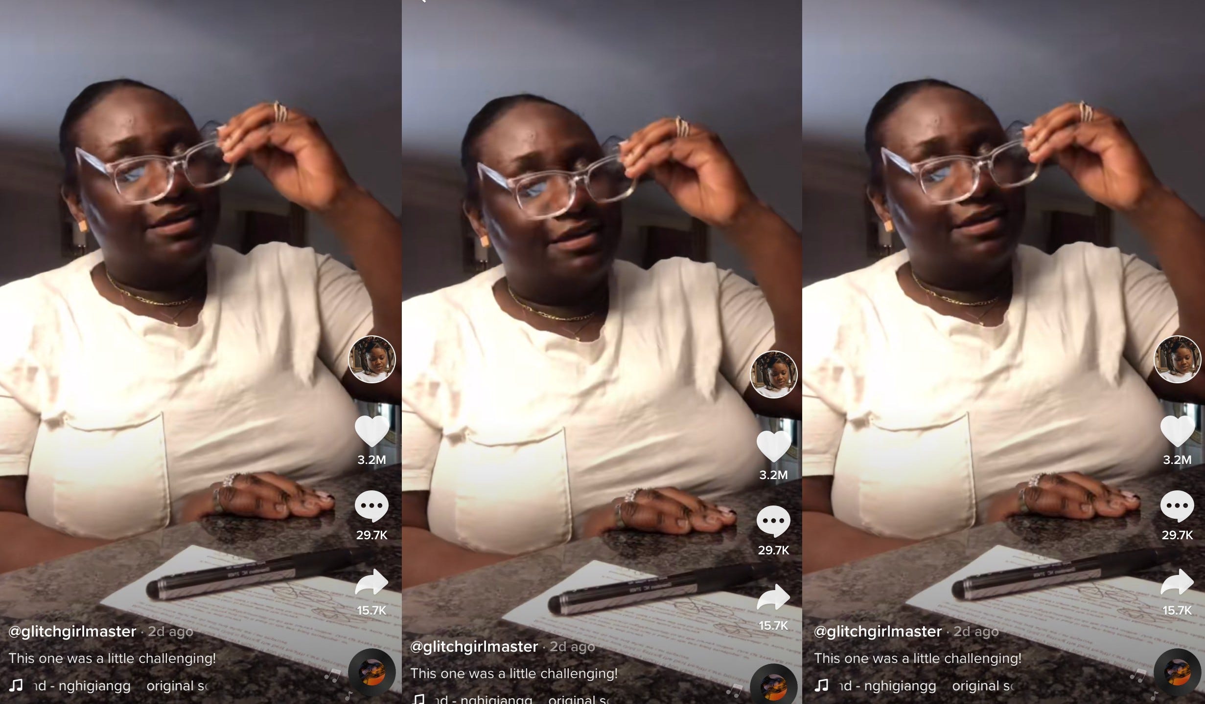 All hail TikTok’s Glitch Queen - by kate lindsay - Embedded