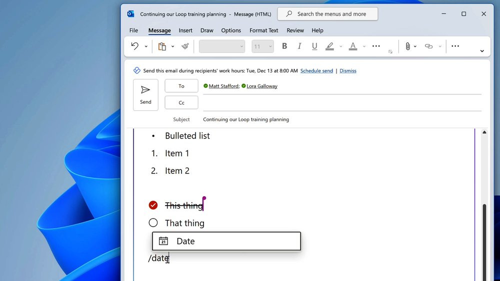Microsoft Loop components and atomic collaboration Microsoft Loop components and atomic collaboration