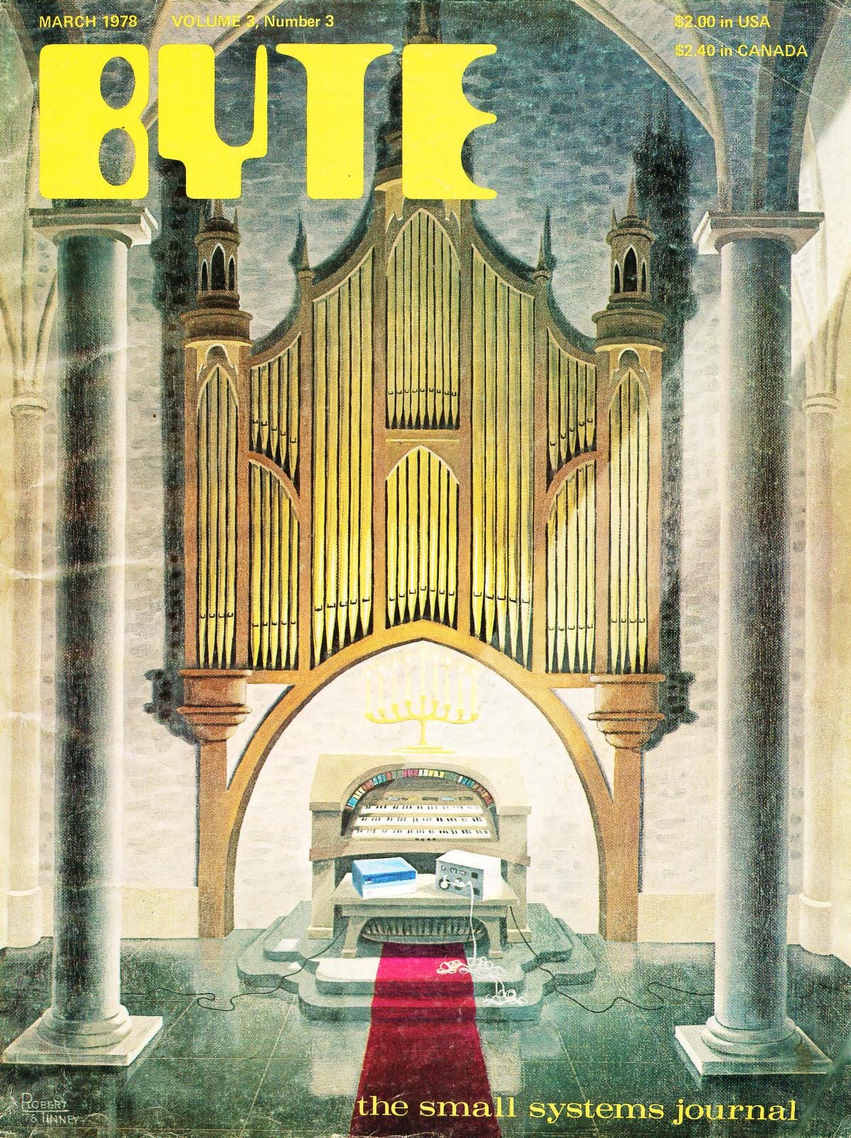 MORE truly epic BYTE magazine covers by Robert Tinney