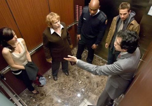 Terrifying Elevator Scenes, Part II - by Zoe Chapman