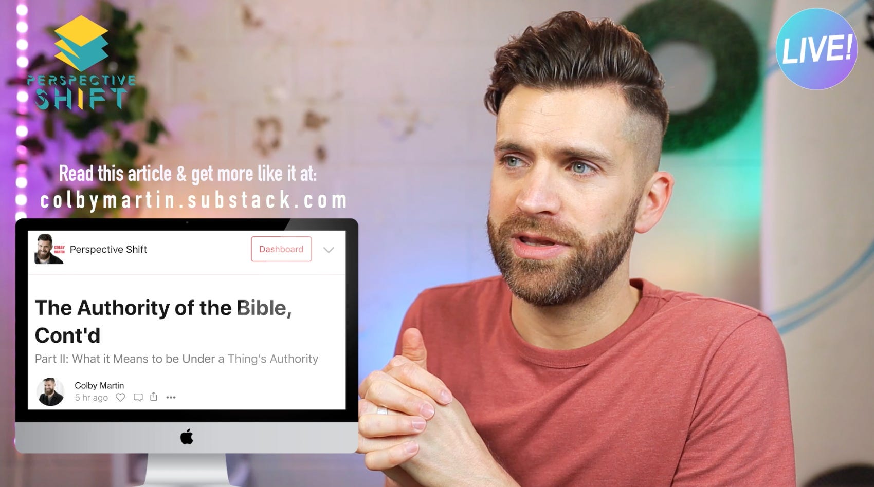 Four Kinds of Authority - Perspective Shift by Colby Martin