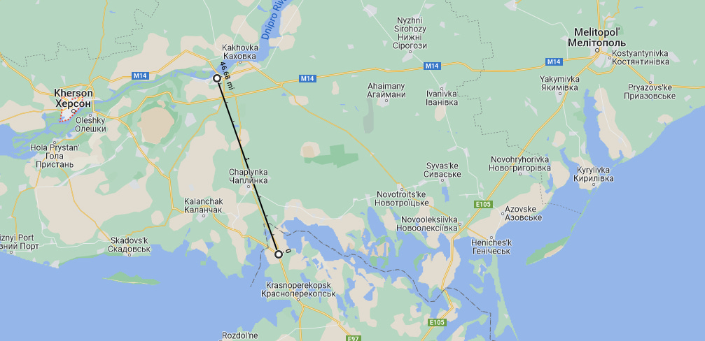 Russia Is Facing A Road Problem Now That It Has Lost Kherson