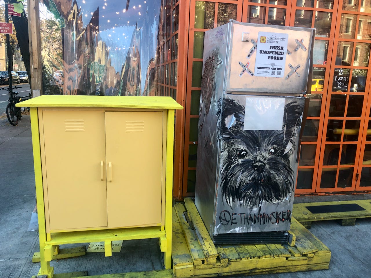 Food Fight! NYC's Community Fridge Scene is a Feisty Free-For-All