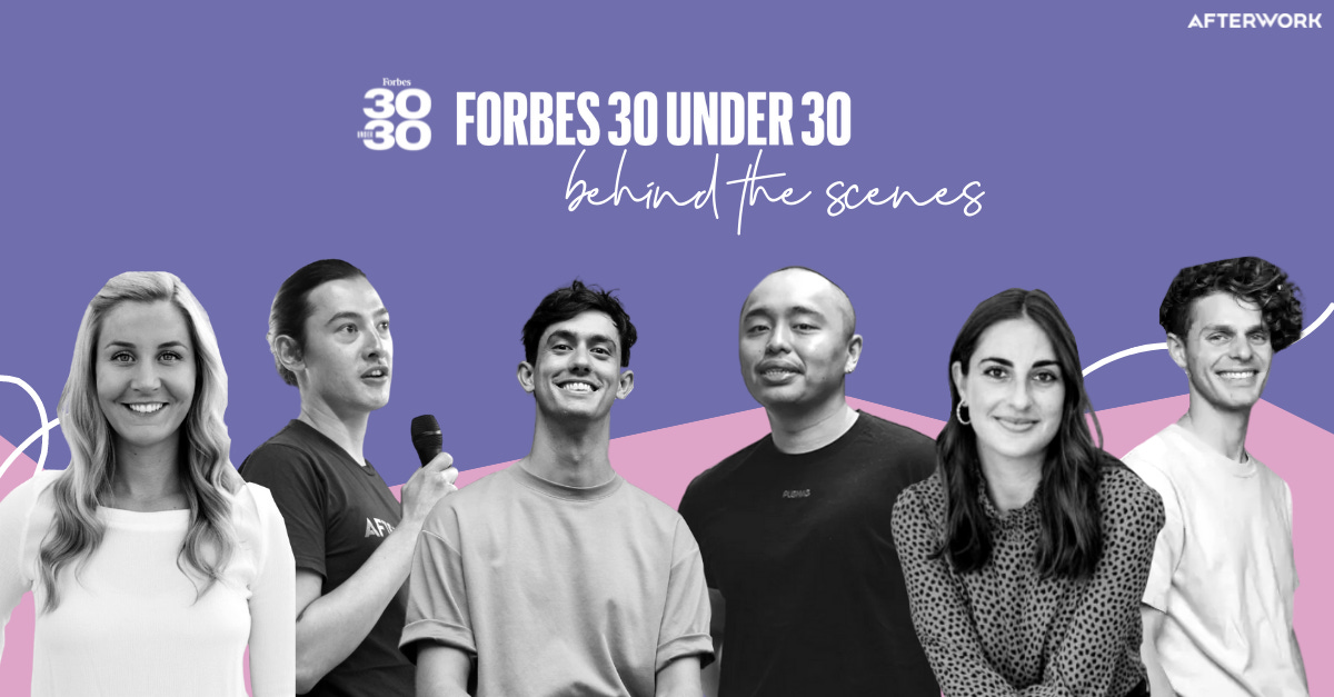 Forbes 30 under 30 - Behind The Scenes