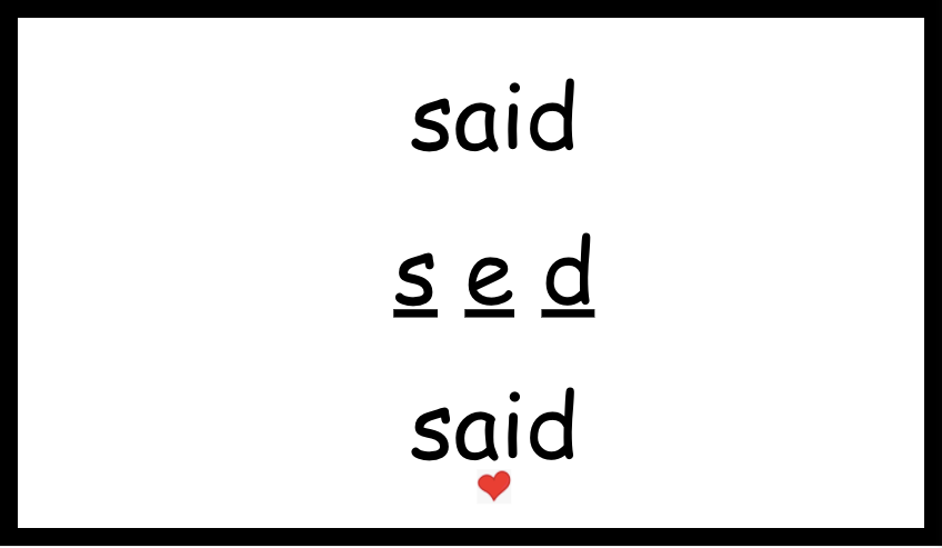 Heart Words - by Randee Bergen - Busy Bee Kindergarten