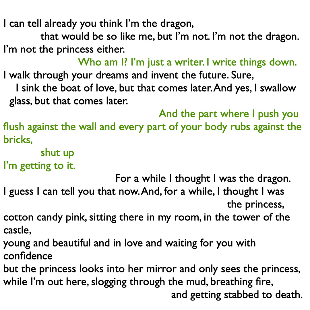 Litany in Which Certain Things Are Crossed Out - Richard Siken