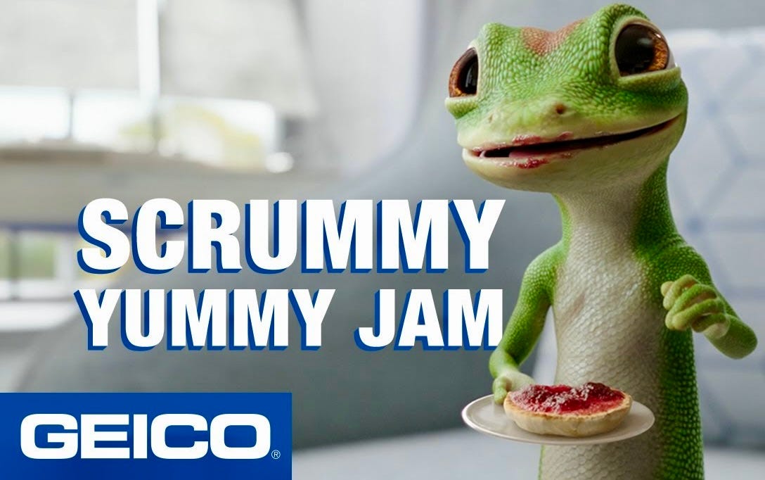 Annoyance Levels of Insurance Ad Mascots