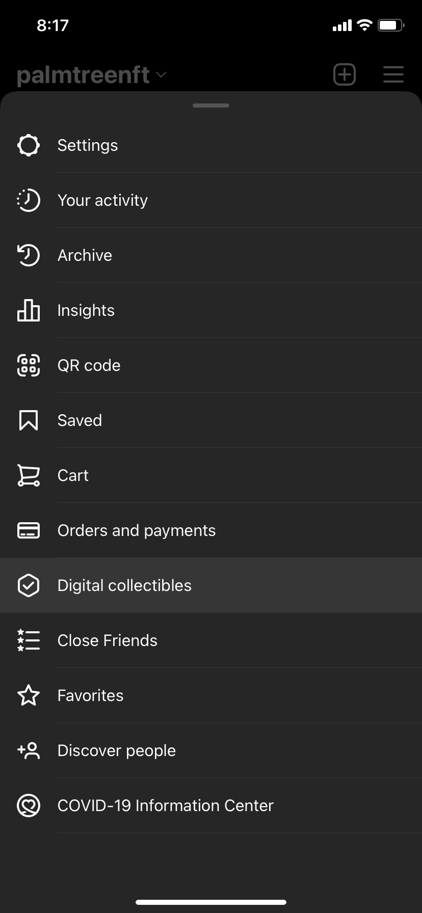 NFTs on Instagram! - by Palm Tree NFT (🌴,🌴)