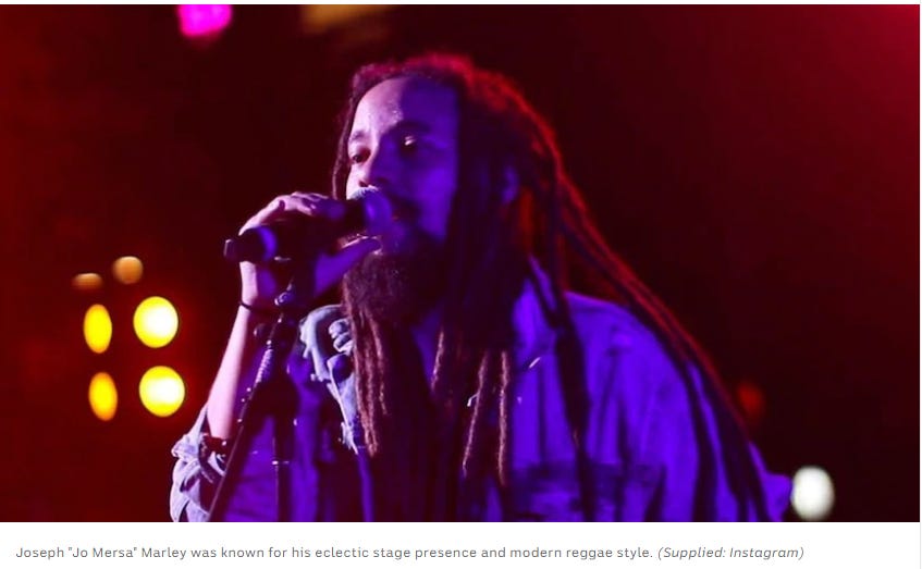 Bob Marley’s Grandson Jo Mersa Marley Dead at 31 — the Reggae Music He ...