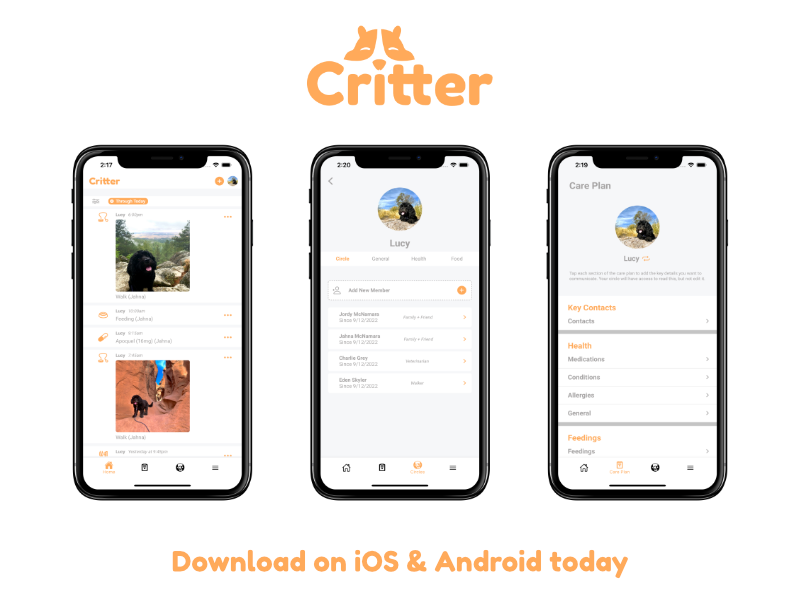 Critter is Live—Download the Mobile App on iOS or Android Today for the ...
