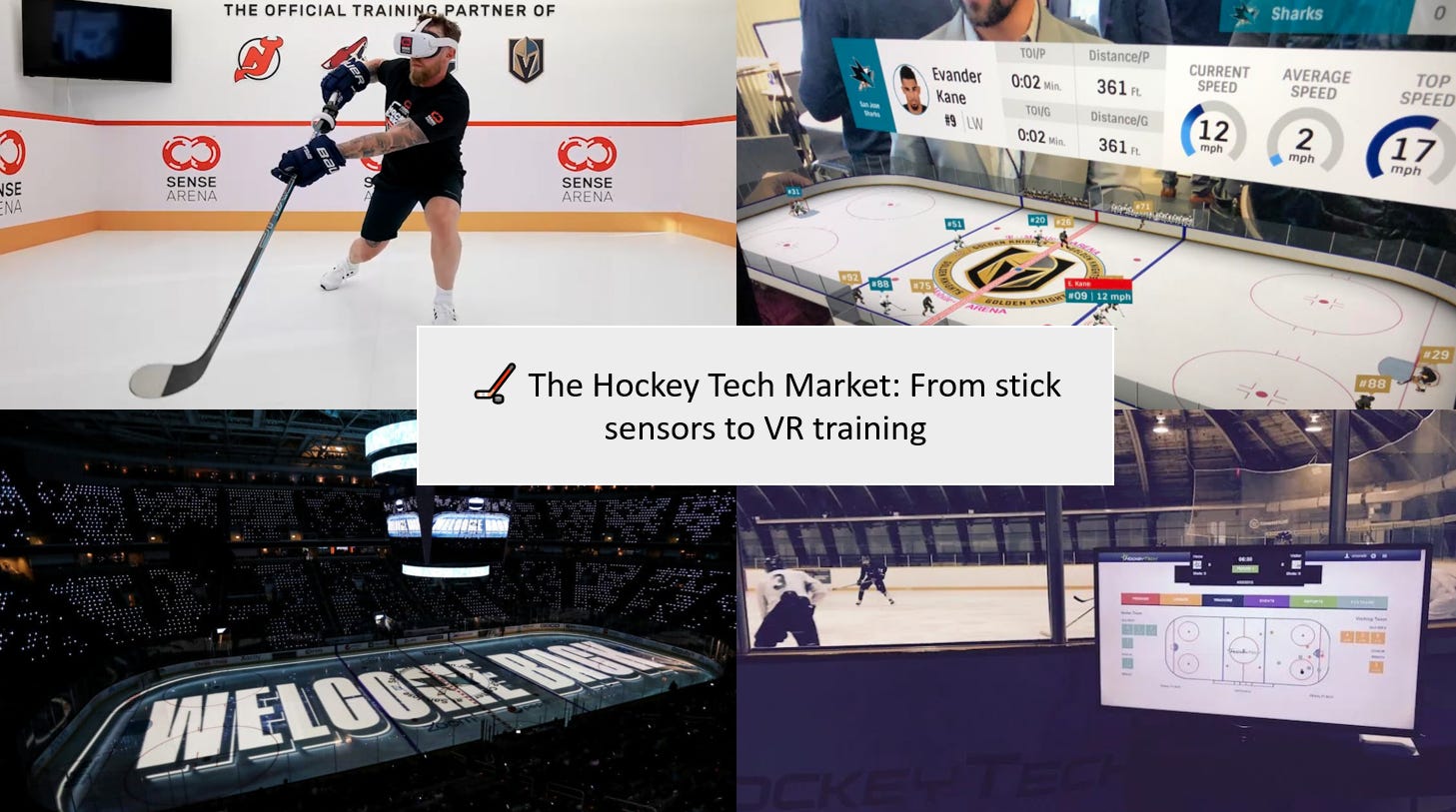 Upside Analysis: 🏒 The Hockey Tech Market: From stick sensors to VR ...