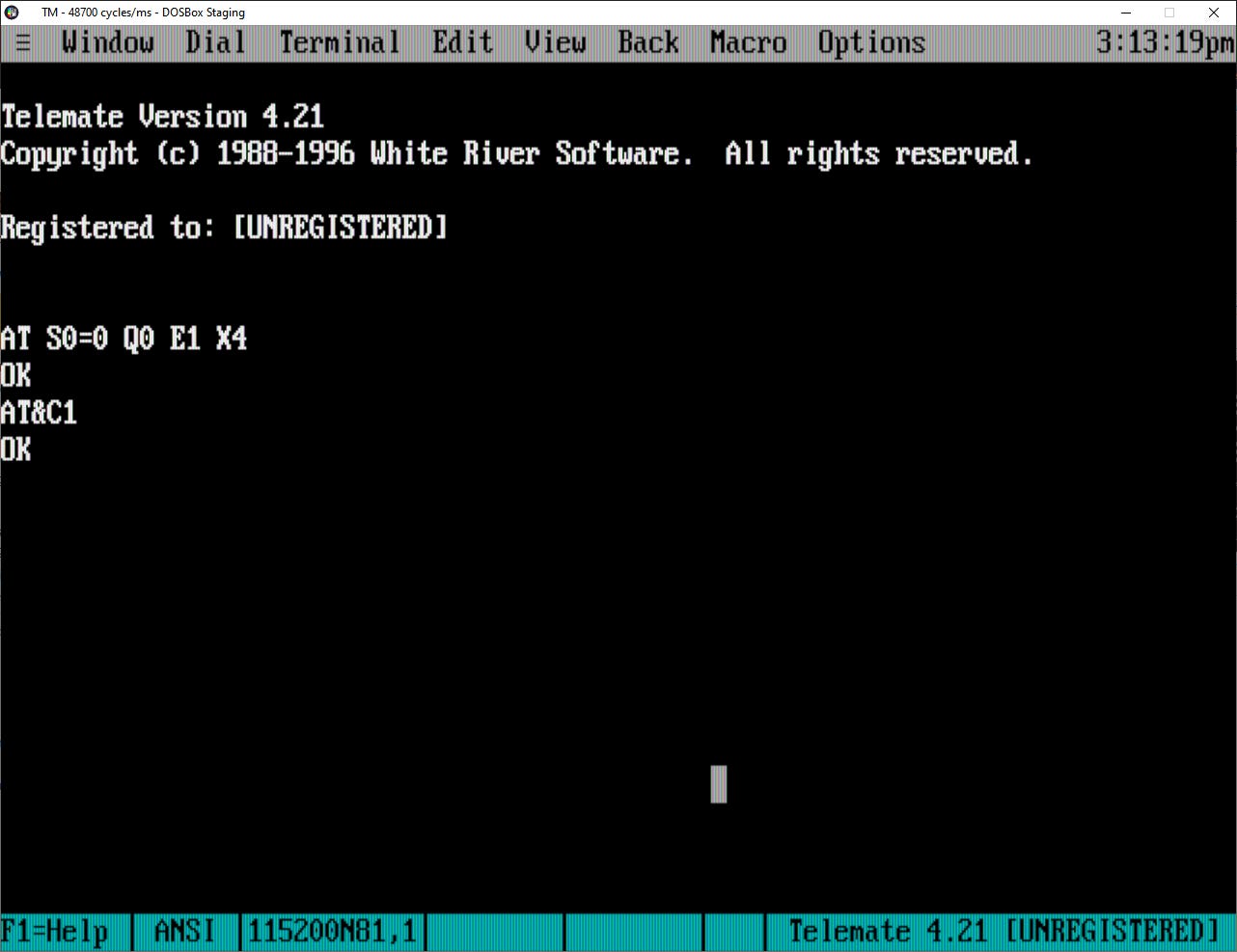 Connecting to a BBS - by TheRetroDev
