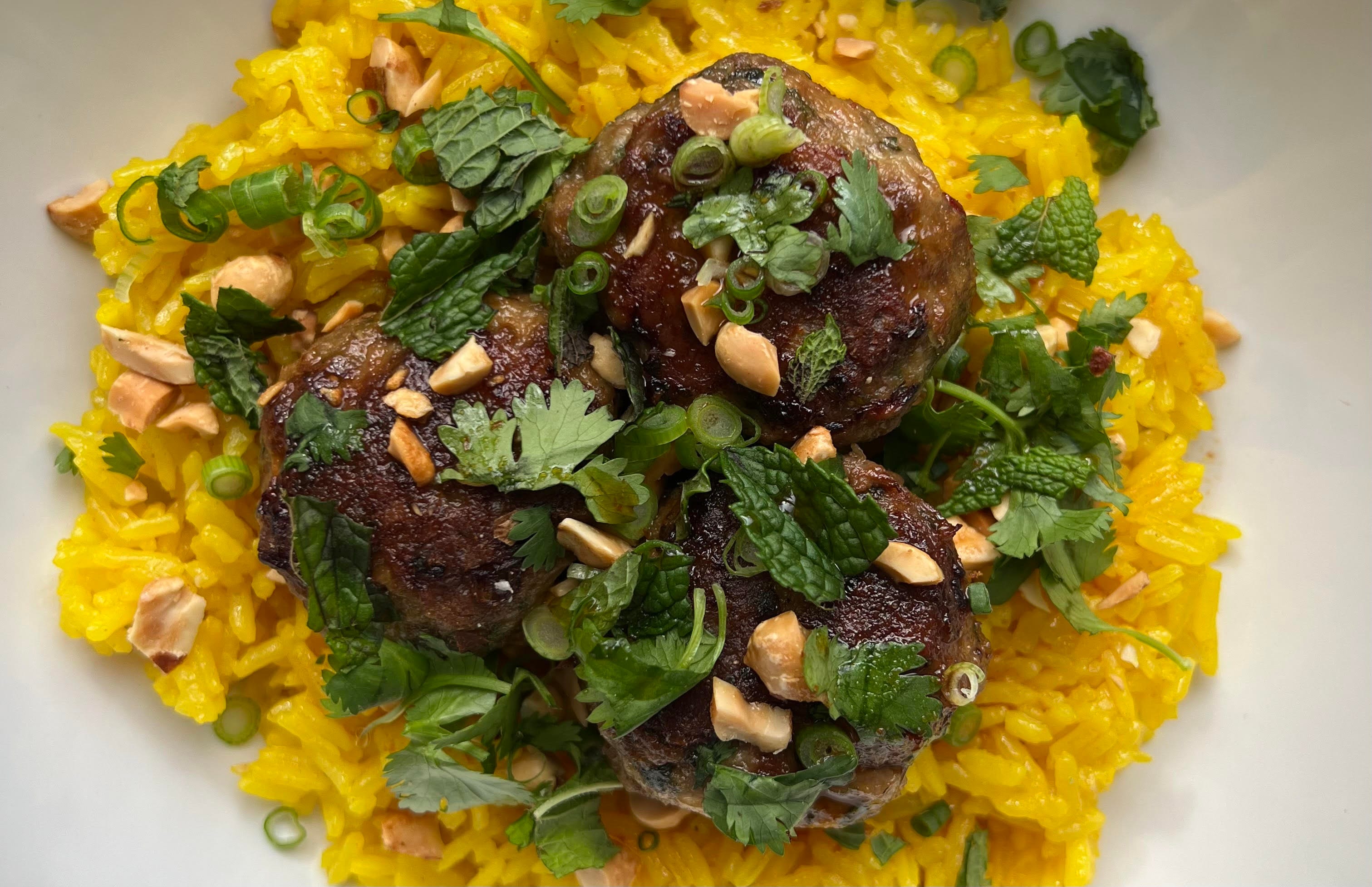 Vietnamese-Style Meatballs - by David Martin