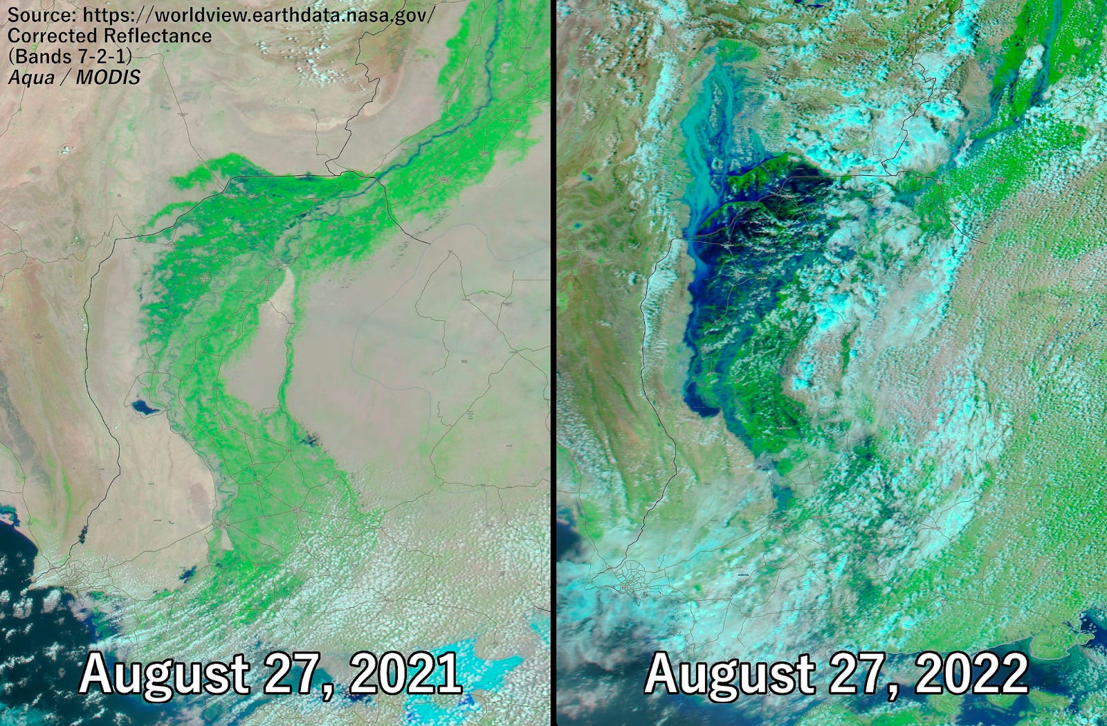 Why Is Pakistan Drowning and China Drying? - by Tomas Pueyo