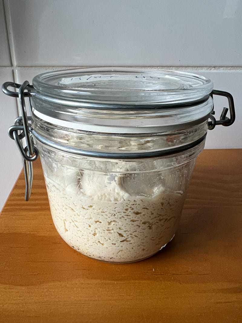 O levain sem glúten que deu certo - by Monica Hering