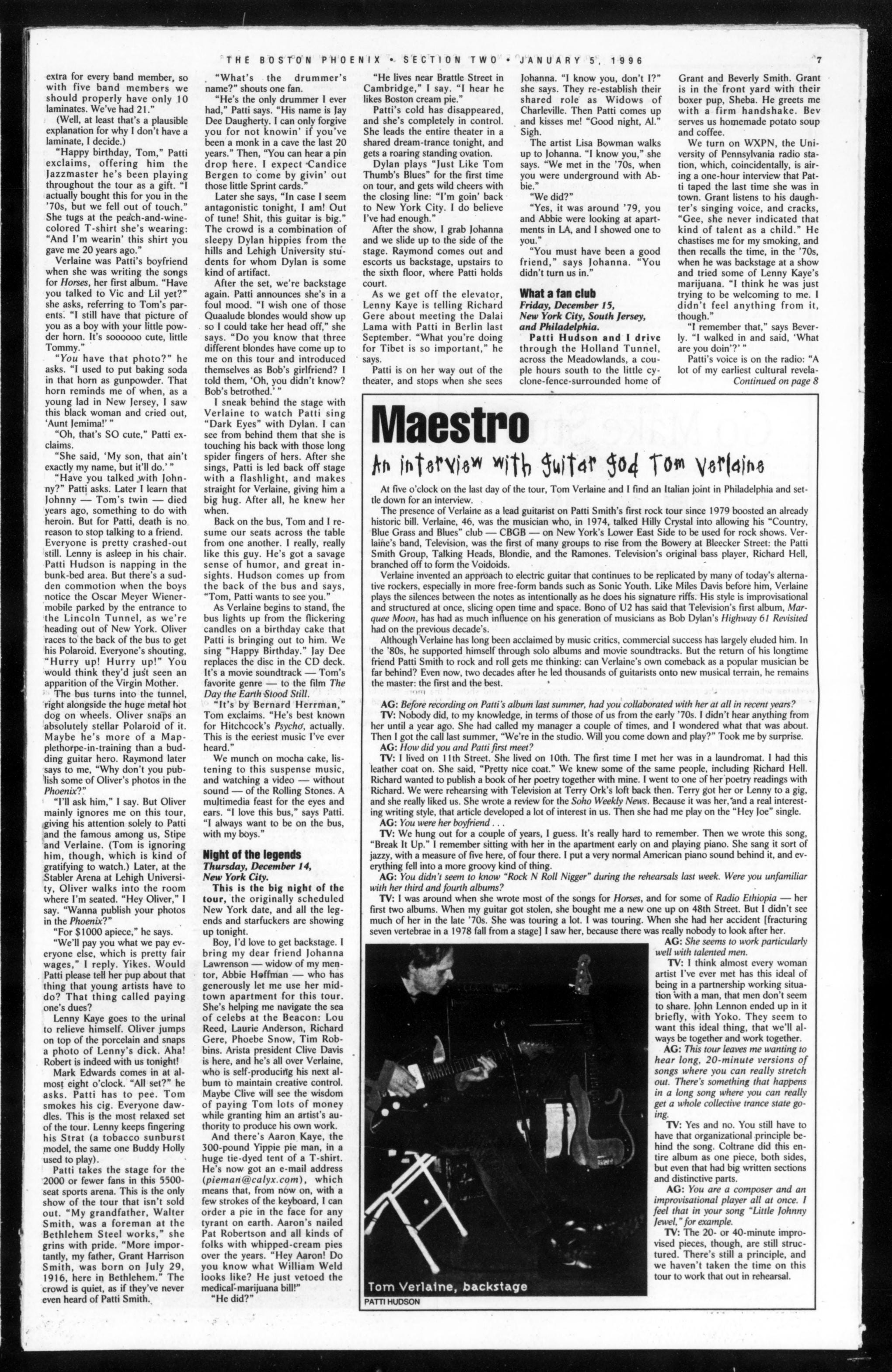 The Cover of the Boston Phoenix - by Ray Padgett