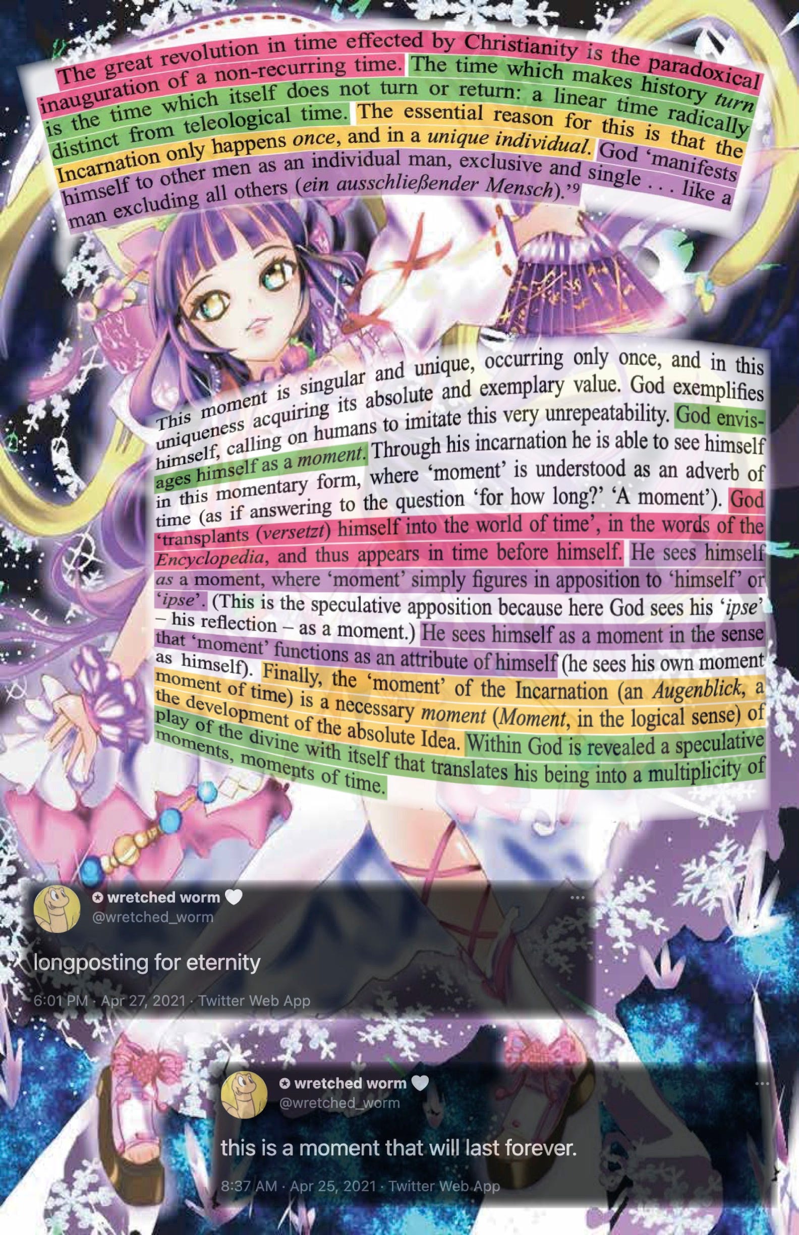 CIRCULAR RAINBOW MONASTERIES - by paul (from bible)