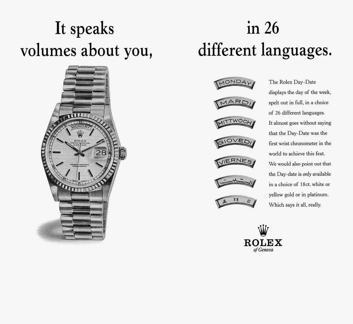 A Brief History: The Rolex Day-Date - by kingflum