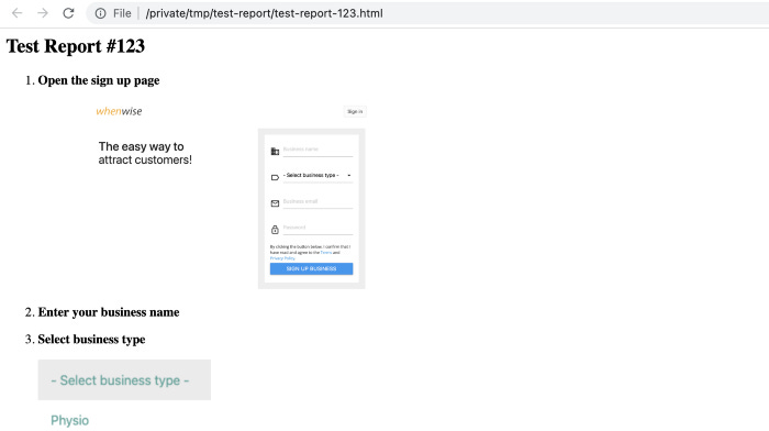 Creative Web Automation: Generate User Guide with Automation Script
