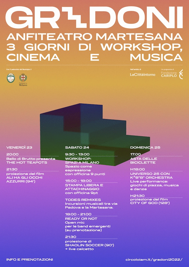 GRADONI 2022 - by circolo iam - Novità da Iam