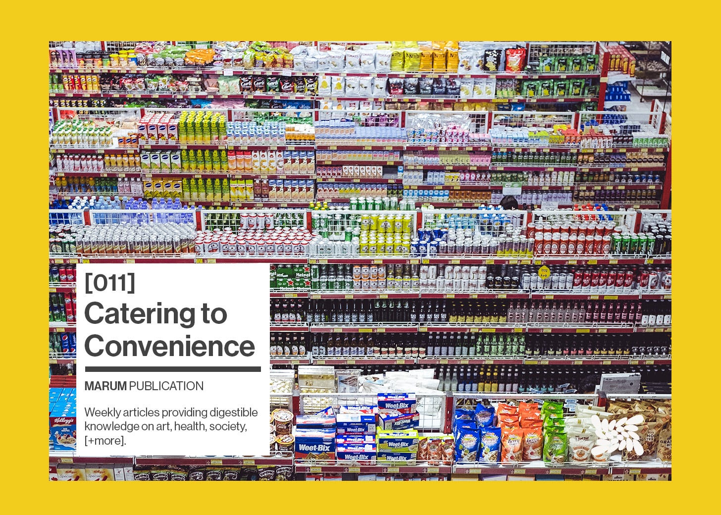 [011] Catering to Convenience - by Parker Dellis