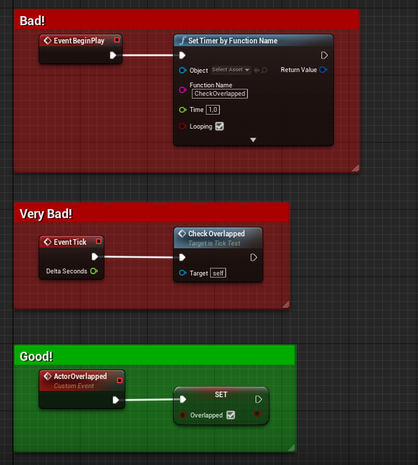 UE4 Tick Events and Alternatives - Game Inspired