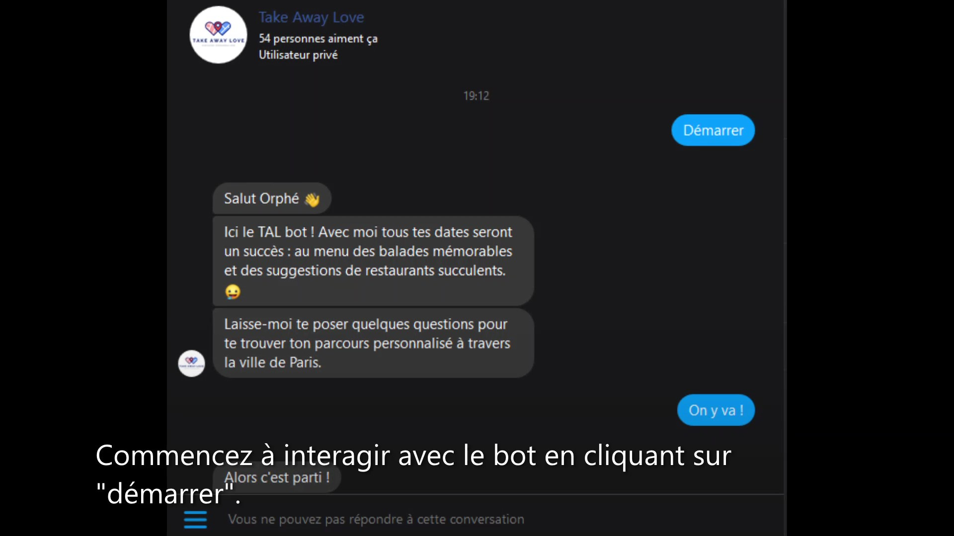 Sortie du Take Away Love ChatBot - City Maze’s Newsletter