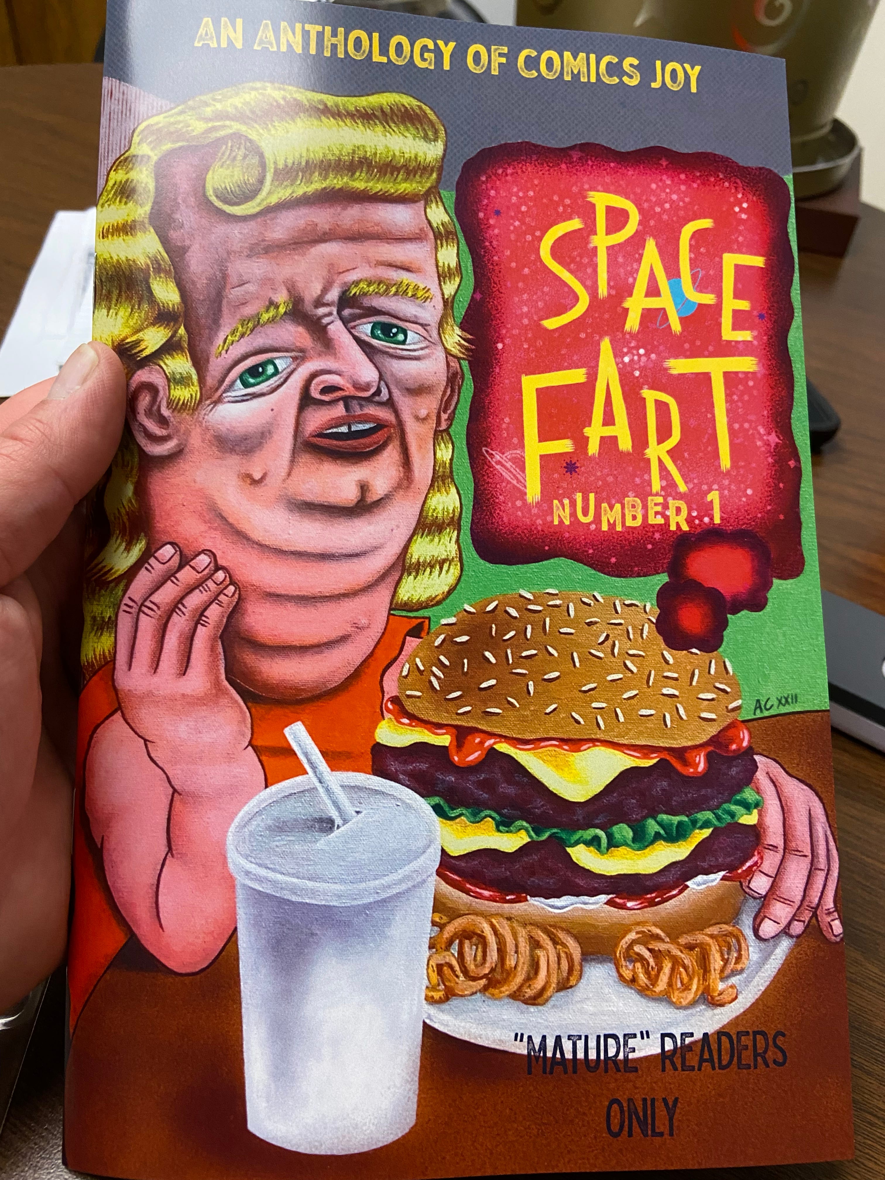 Space Fart The Comic Book - by Aric Calfee - Space Fart