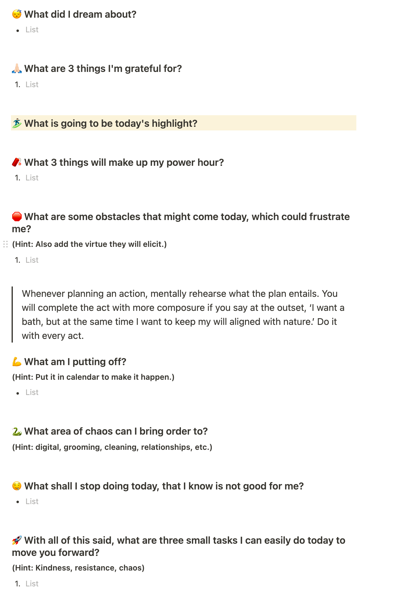 🌞 My Insanely Productive Stoic Morning Routine