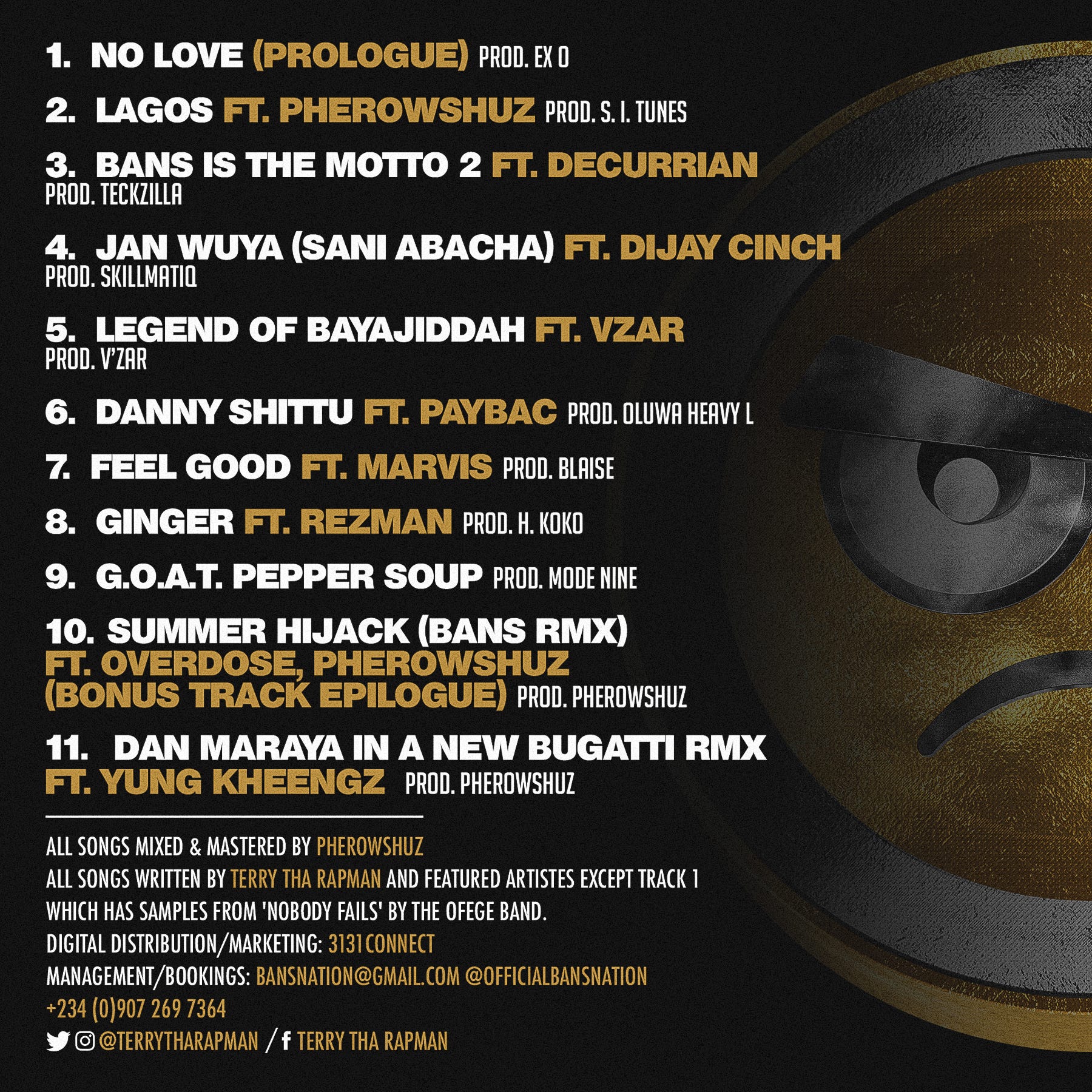The Terry Tha Rapman Album - by Bans Nation