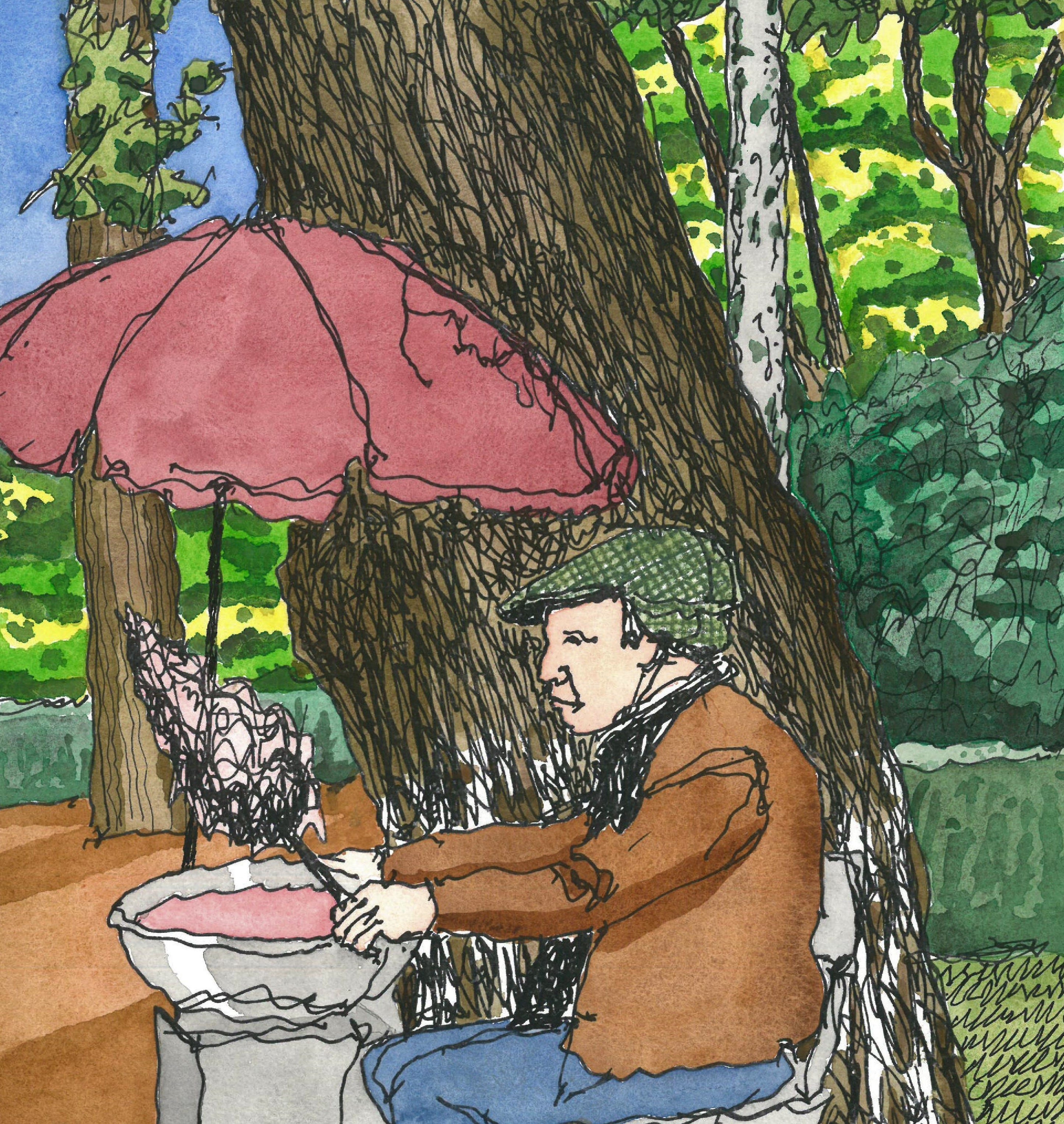 Cotton Candy Man - by Stephen P. Armington