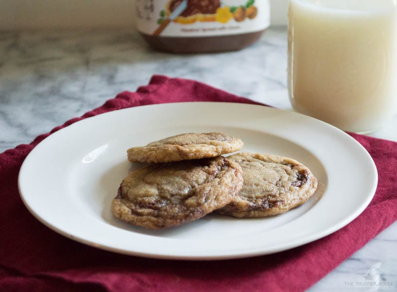 Nutella Chip Cookies - by Reba Toloday - reba cooks
