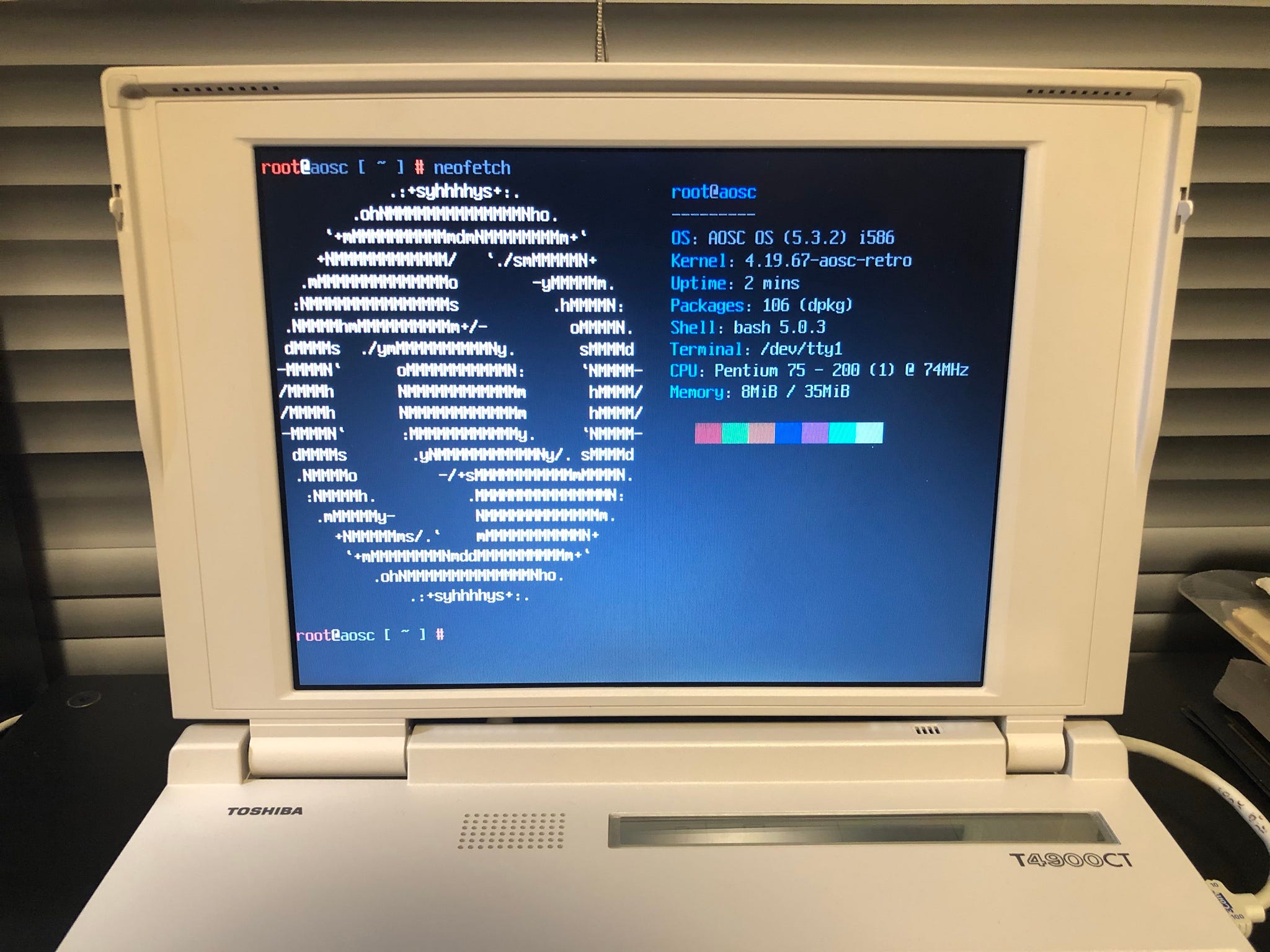 AOSC OS/Retro: A Linux Distro for 486 & PPC Macs