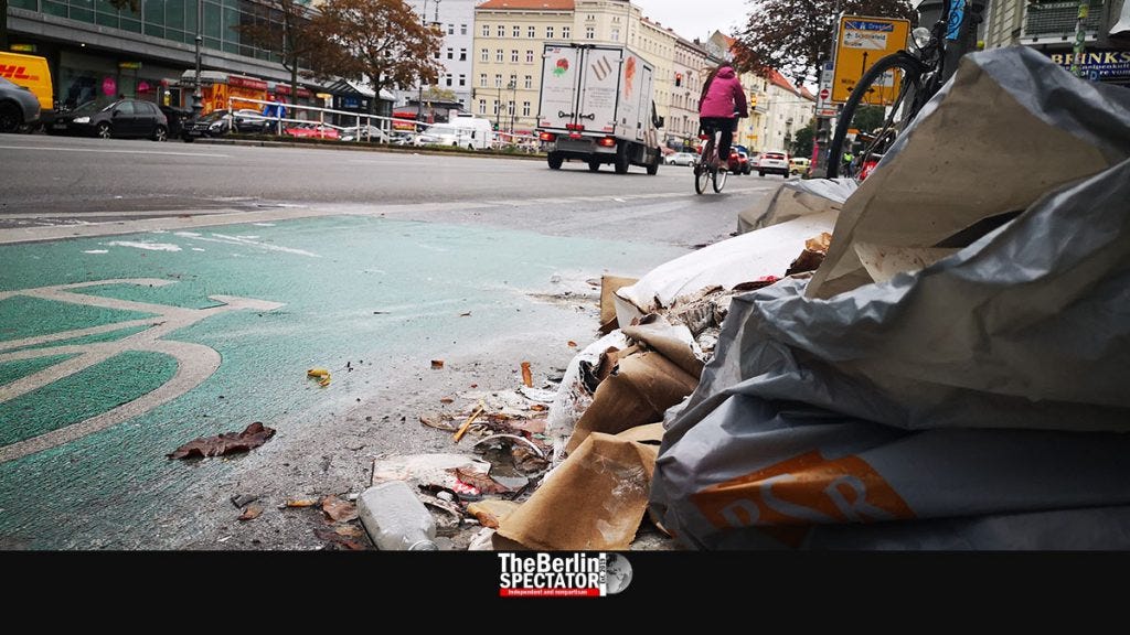 Berlin: A Capital Drowning in Garbage - by Imanuel Marcus