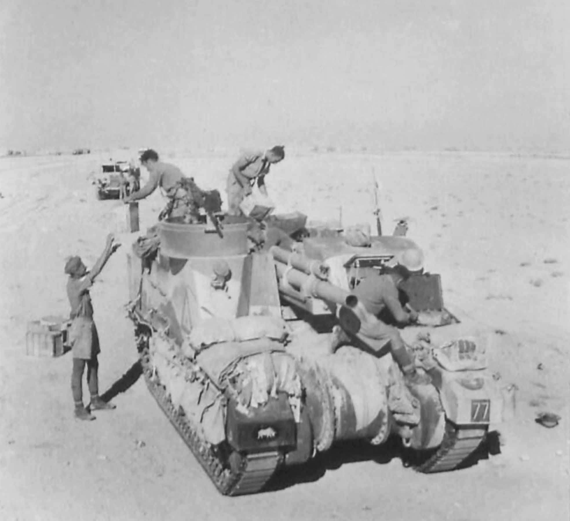 The tide turns against Rommel - by Martin Cherrett