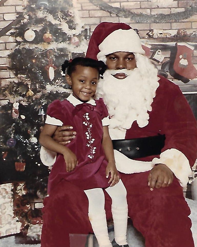 Is Santa black? Or does it matter?