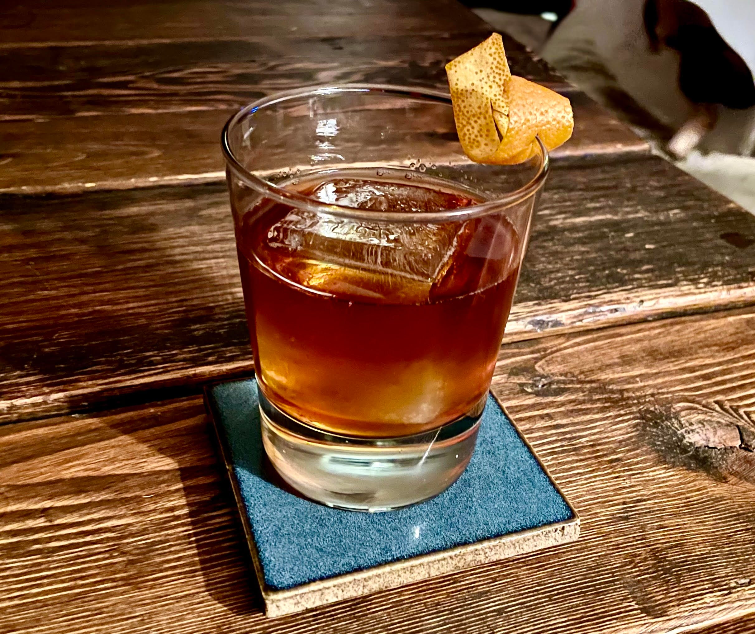 Try the Rye-Rum-Brandy Triangle on the Vieux Carré
