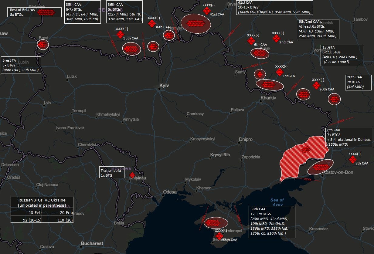 Order of Battle: Russian Army HQ's and Subordinate Commands Deployed ...