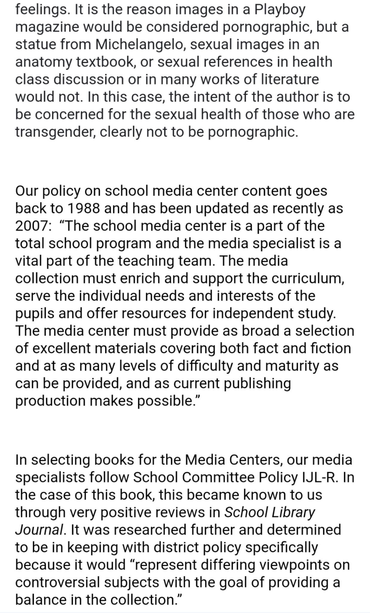 The book includes sexually explicit images; superintendent calls them ...