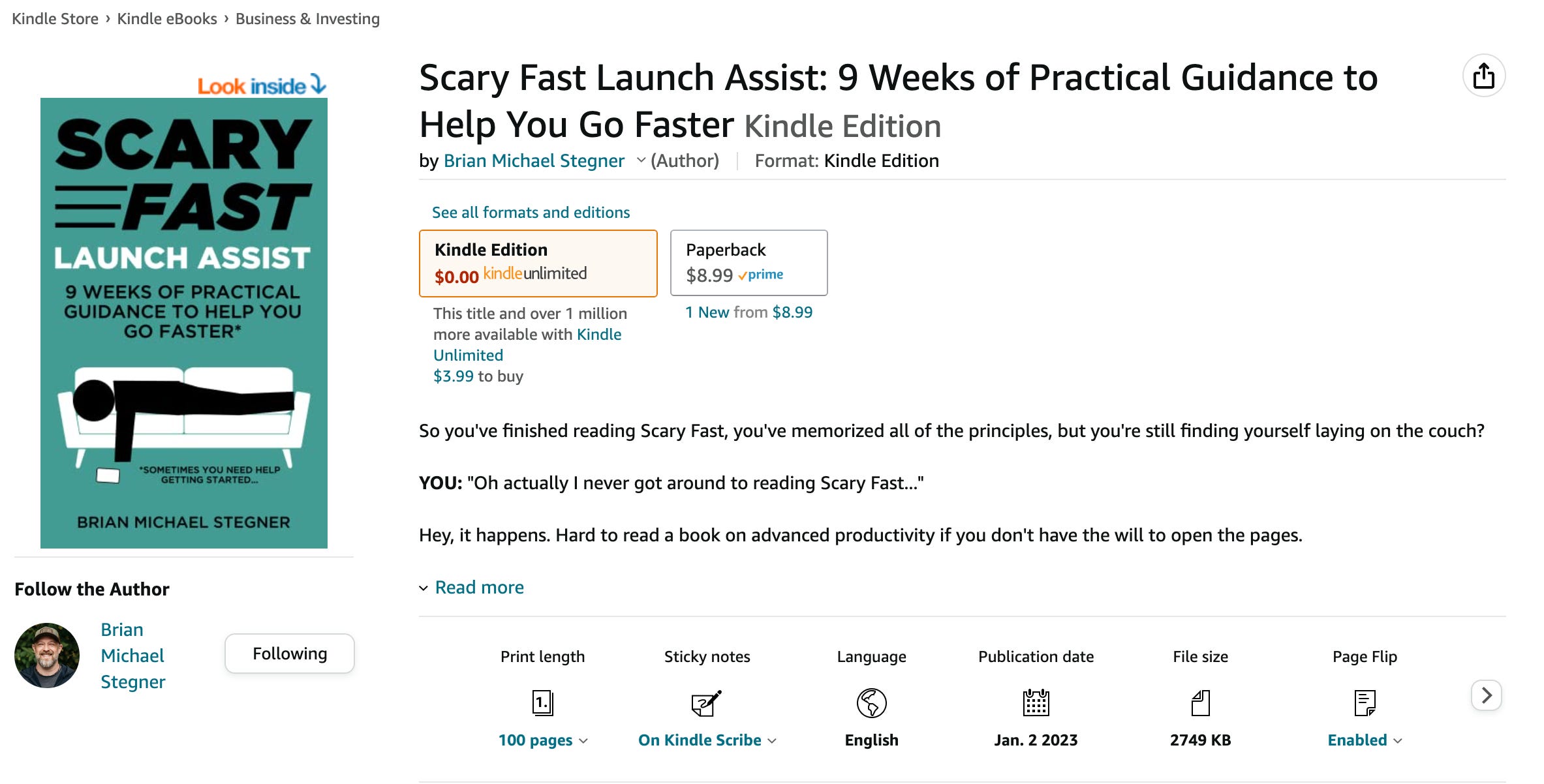 Scary Fast Launch Assist is Out! - by Brian Michael Stegner
