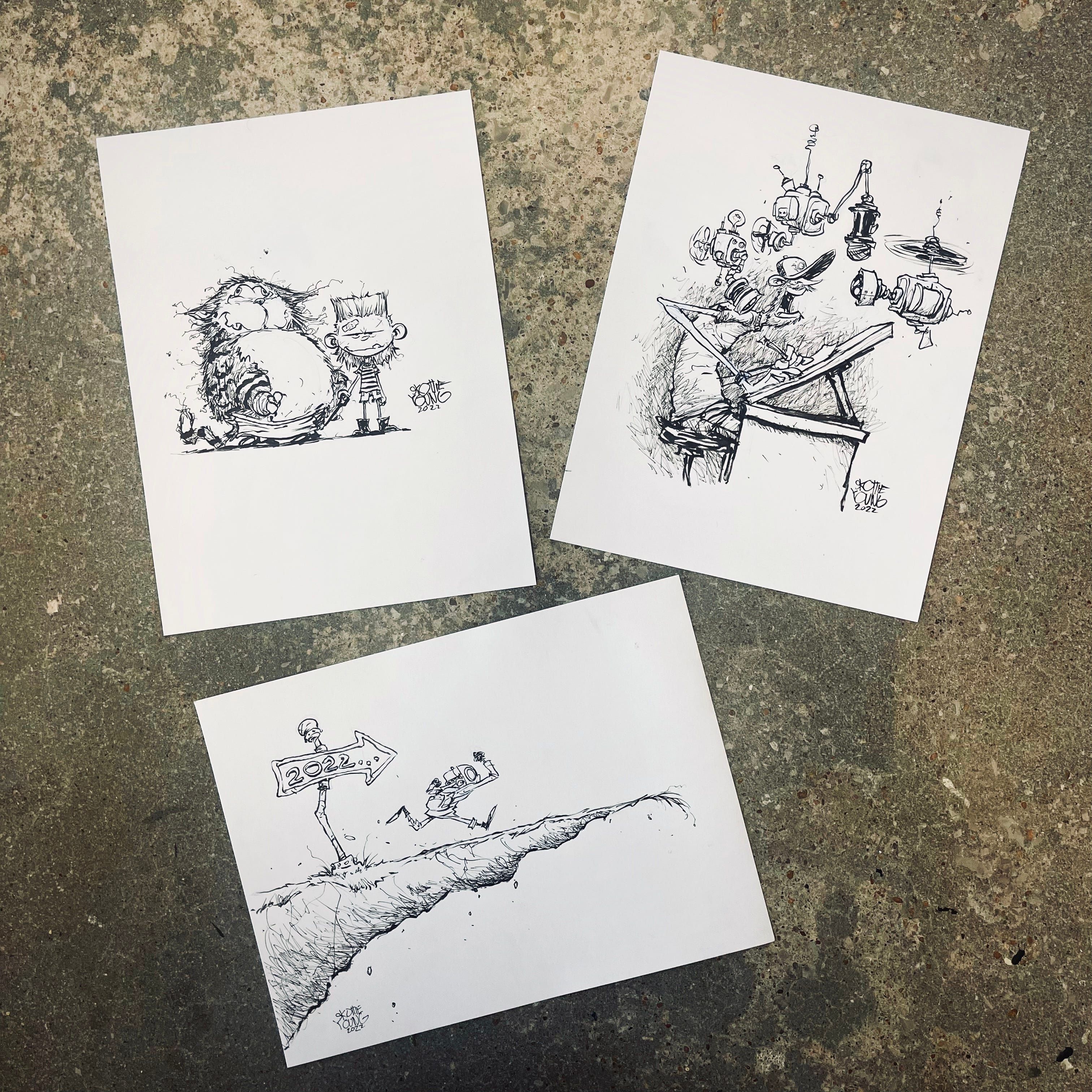 Live Stream Invite - by Skottie Young - Stupid Fresh Mess