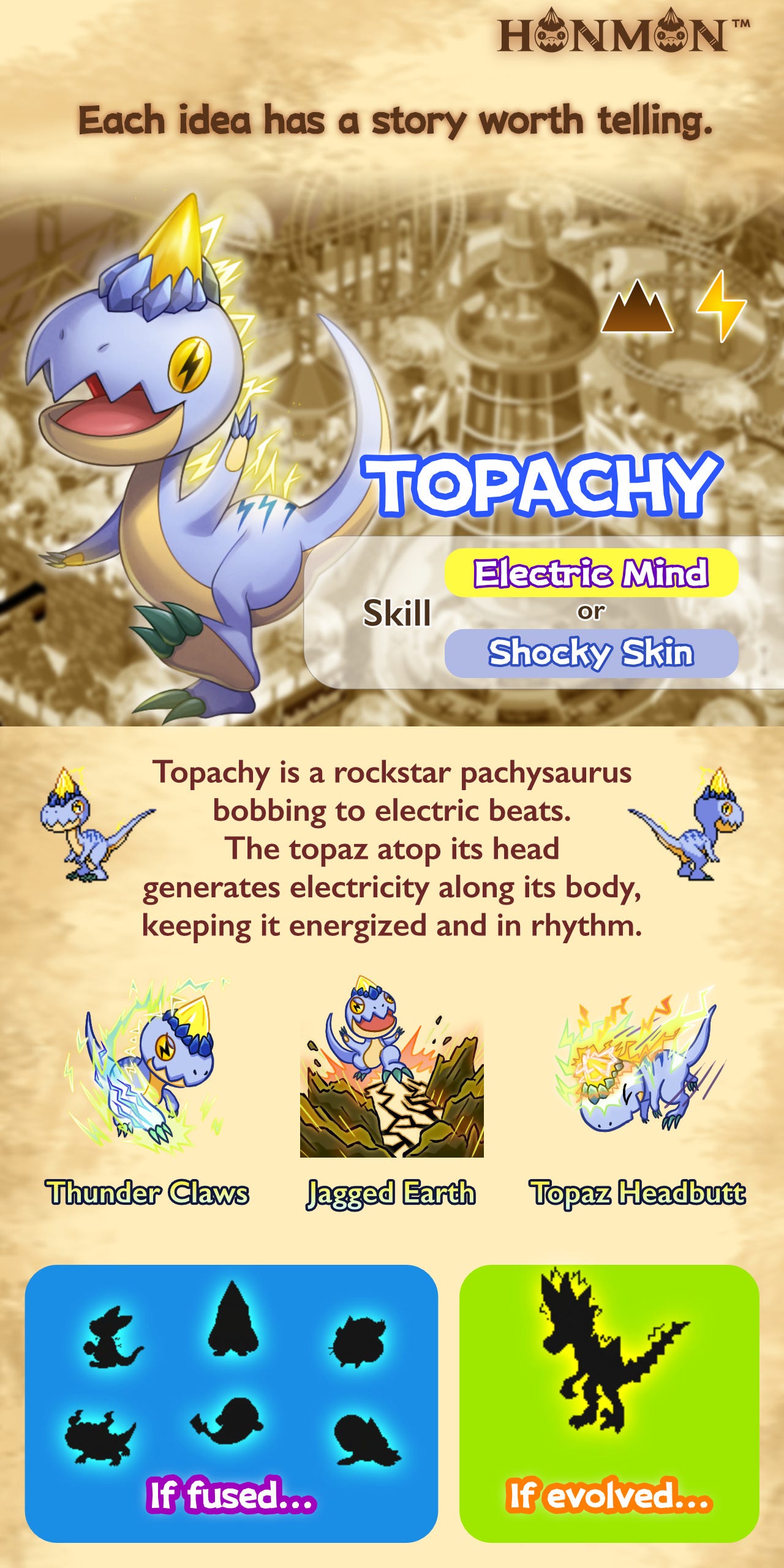 ⚡️ Topachy 🦖 - The Honmoner