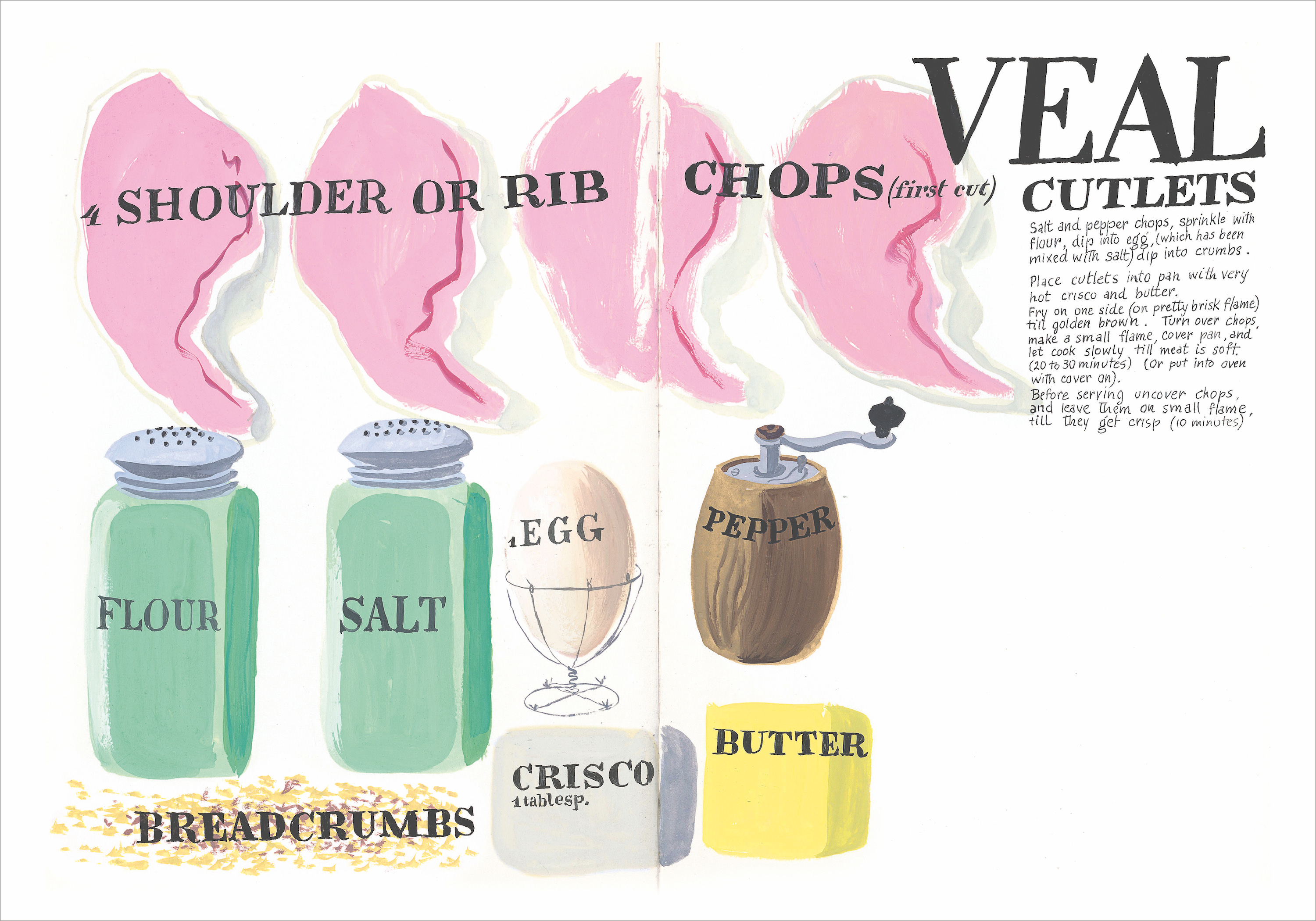 Inside a Legendary Designer's Recipe Sketchbook