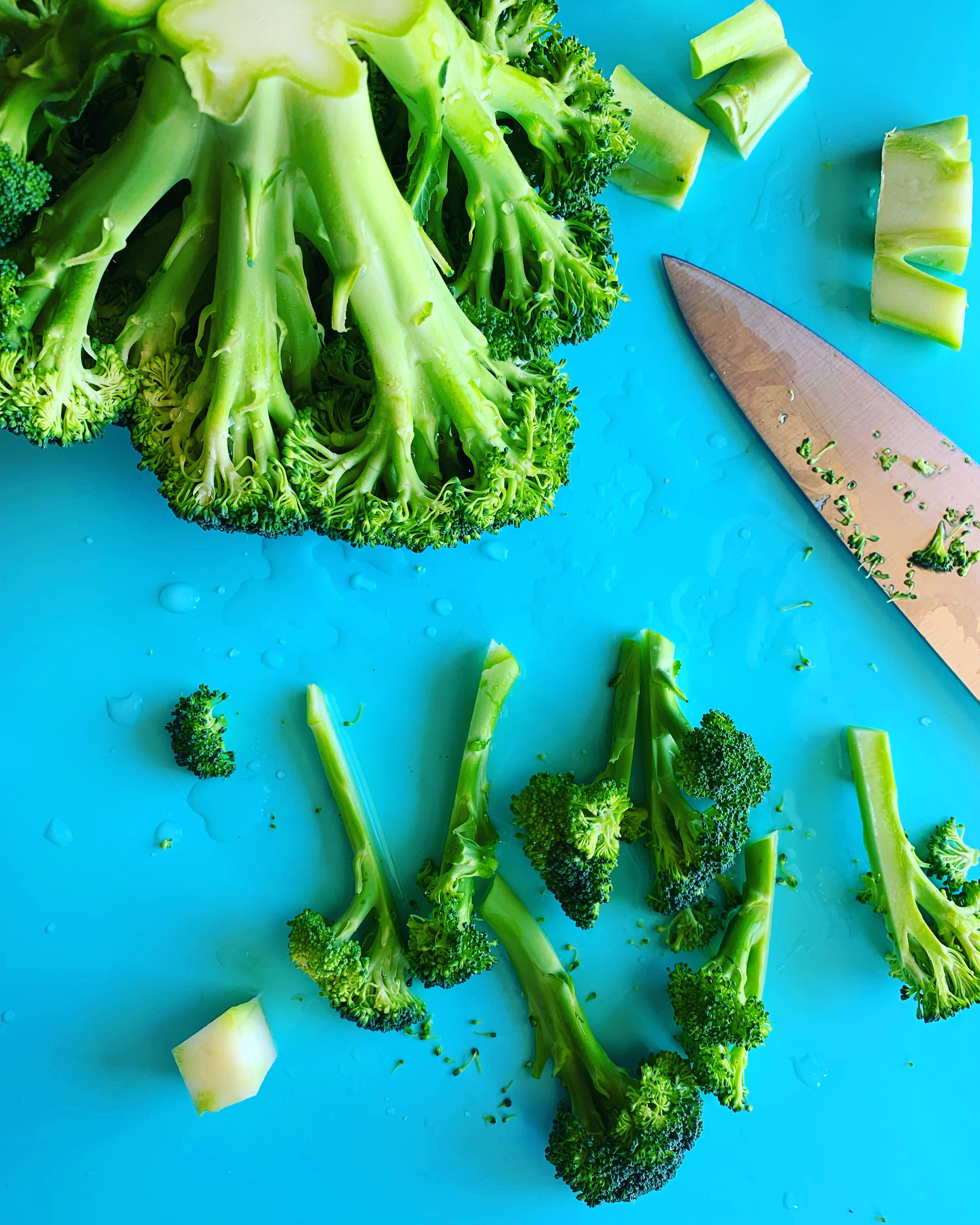 A Sparky Sesame-Ginger Broccoli Salad - by emily nunn