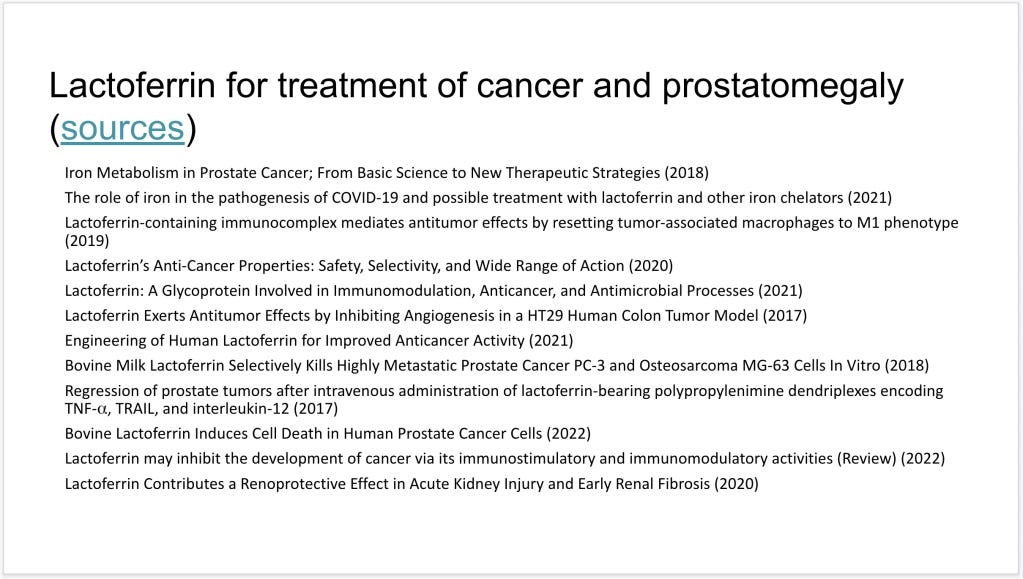 Stefan Hartmann, PA updates Ivermectin and Lactoferrin Volunteer Trials ...