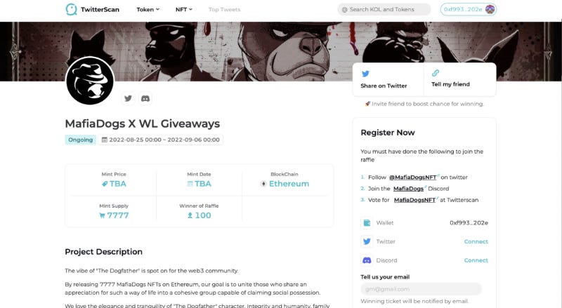 MetaScan：从TwitterScan着手，构建跨Web2-Web3生态版图 - 深潮 TechFlow