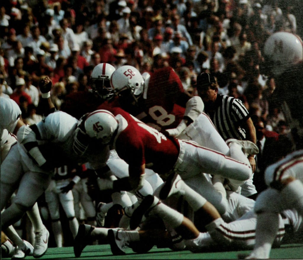 How the Forward Pass Changed the Color of Football Helmets
