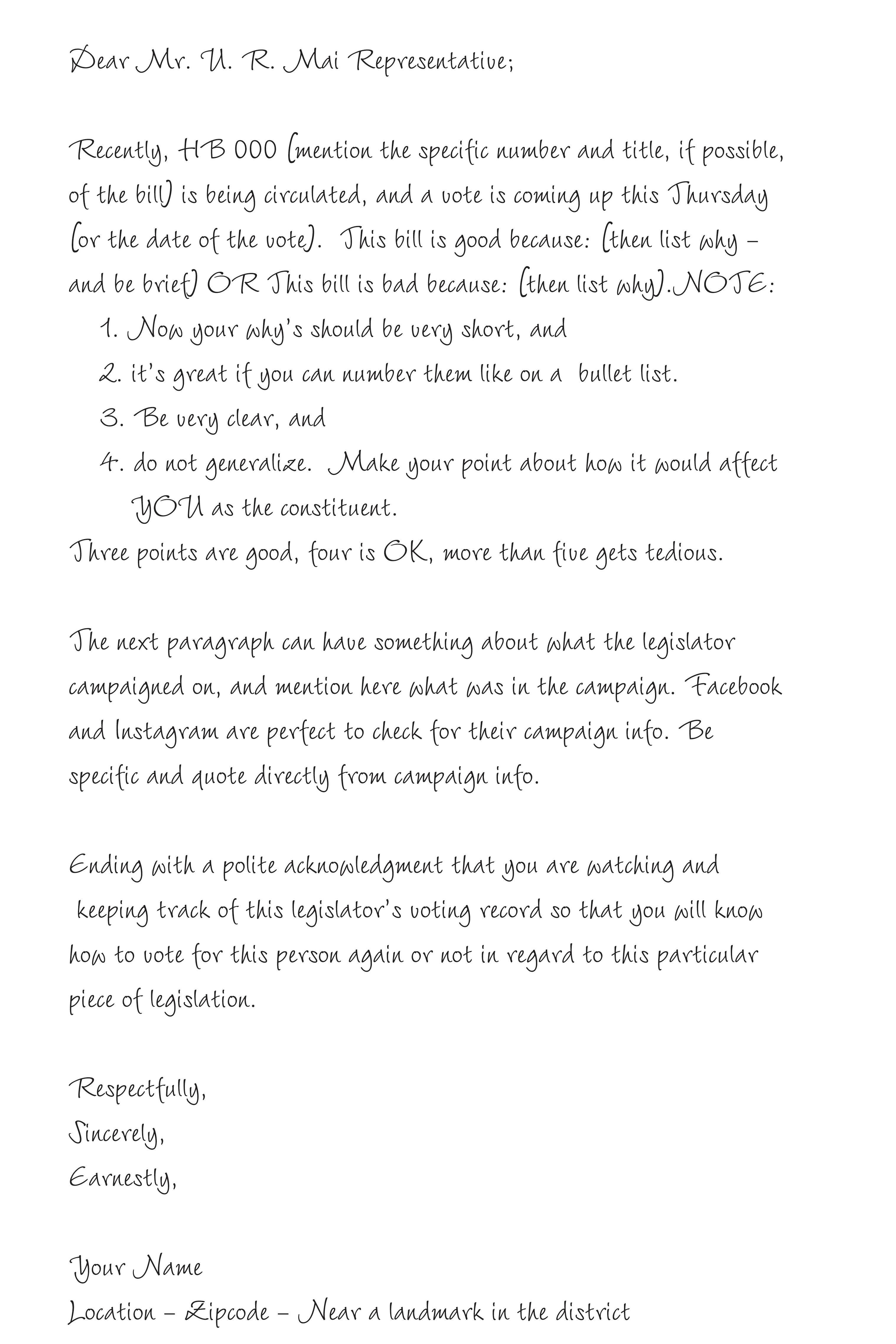 How To Write To Your Senator Or Representative how-to-write-to-your-senator-or-representative