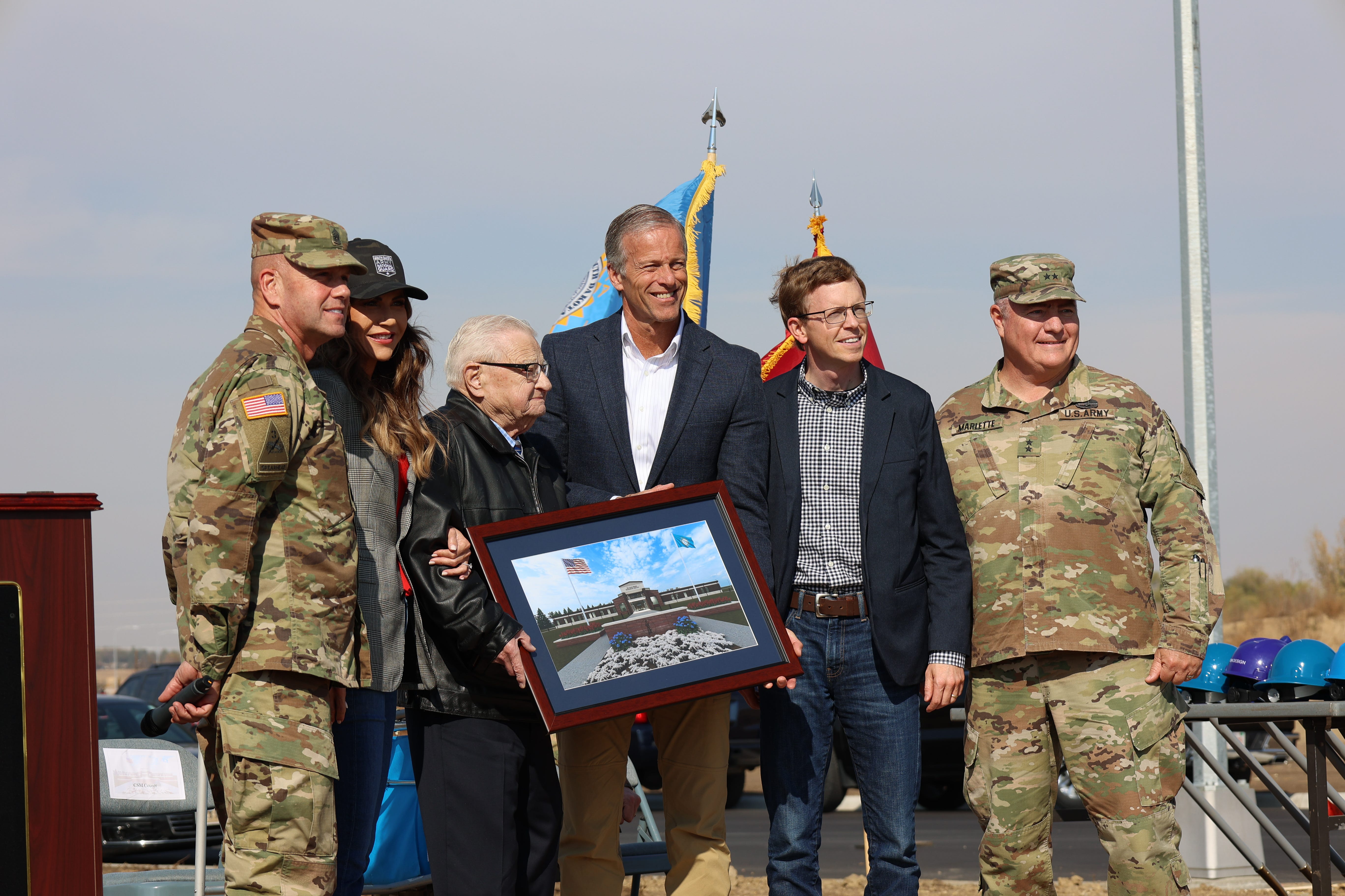 Retired Brig. Gen. Dean Mann honored as National Guard breaks ground ...