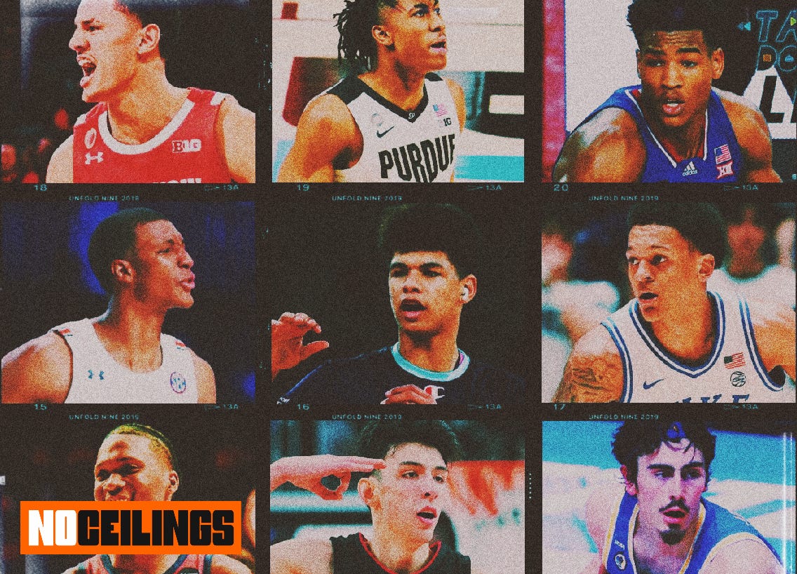 2022 NBA Mock Draft v.1 - No Ceilings